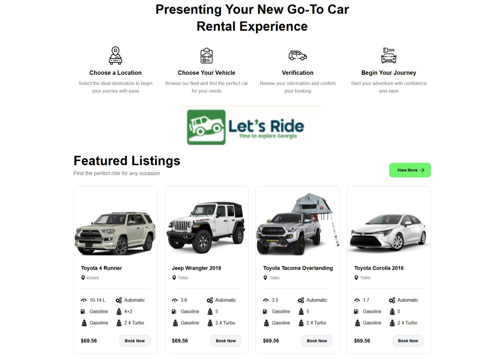 Subaru Forester Wilderness - Let's Ride - Rent Car in Georgia